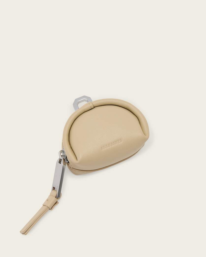 Rosalie Leather Airpod Case BONE WHITE | ALLSAINTS Canada